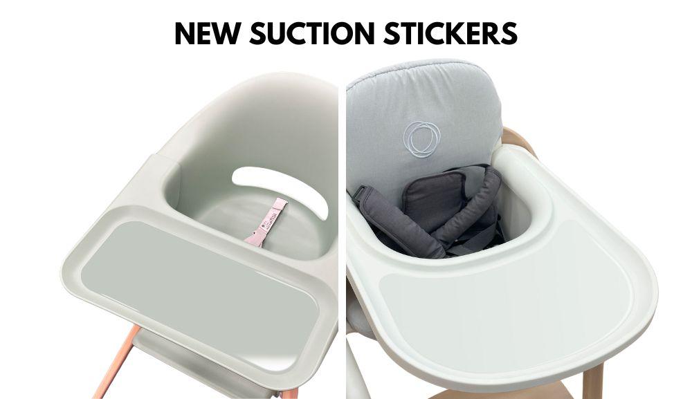 Brightberry New High Chair Suction Stickers | Stokke, Bugaboo, Nuna