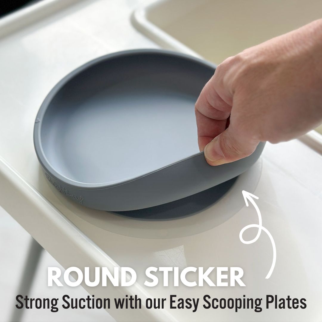 Brightberry Suction Sticker for High Chair Trays or Tables (Universal Fit)