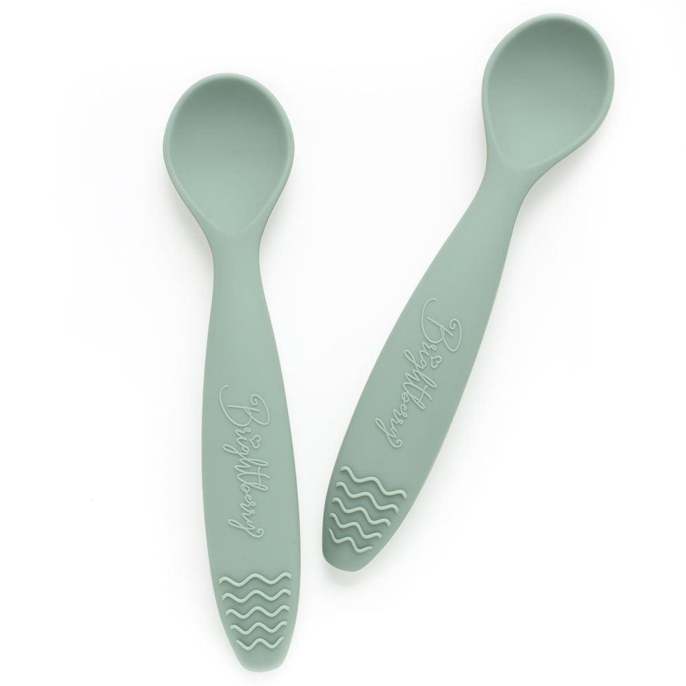 2-in-1 Teething Spoons & Buttery Soft Silicone Teething Rings – Brightberry